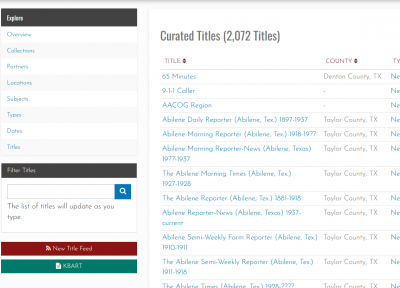 News - The Portal to Texas History